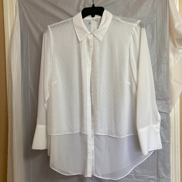 Cato | Tops | Cato Women White Long Sleeve Blouse | Poshmark